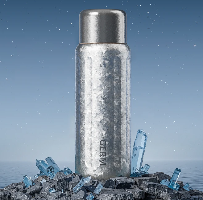 GERM纯钛保温杯钛杯女新款高颜值双层茶水分离闷泡茶水杯子男礼物-tmall.com天猫-花瓣网