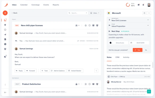 tonik / Projects / Chili Piper | Dribbble-花瓣网