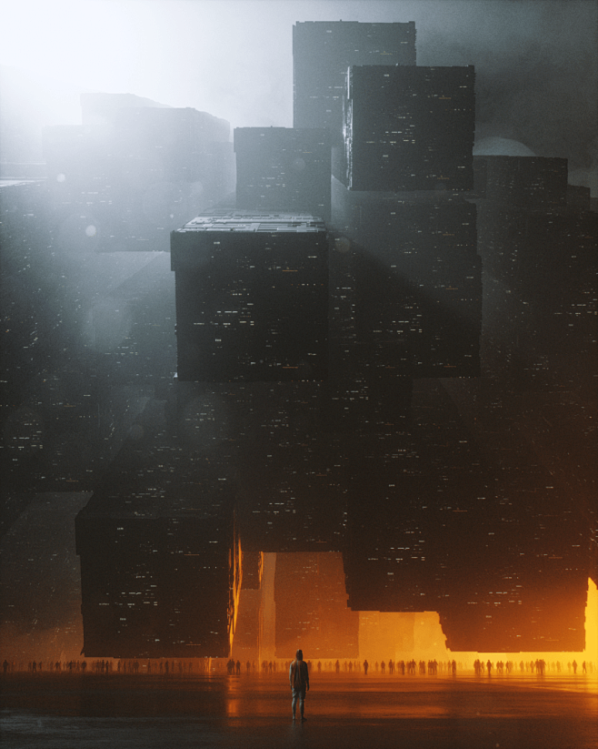 Stuart Lippincott | 未来主义，神域_光影 : Stuart Lippincott，一位来自美国的数字艺术家、概念设计师。他 ...