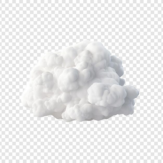 Cloud png isolated on transparent background