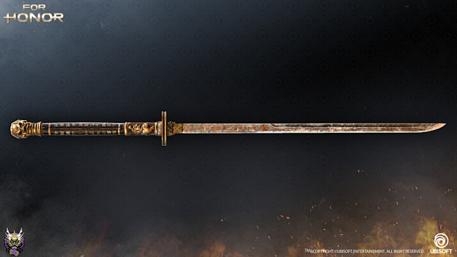 For Honor weapon - "满江红", Pony310 : I am very honored to be involved in ...