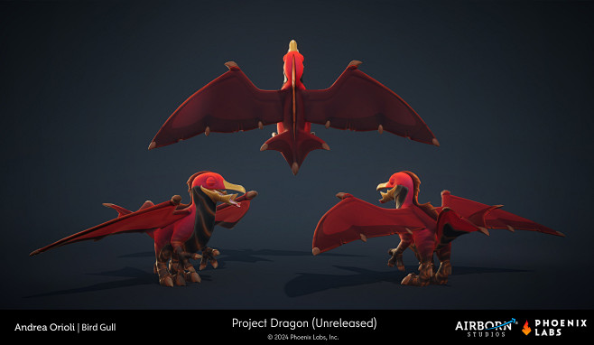 {游戏系列}美国 Project Dragon(UI,角色，场景）