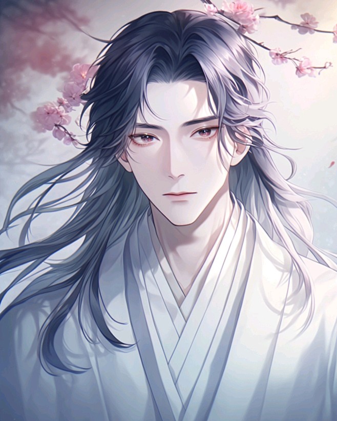 古风二次元美男子，古风头像