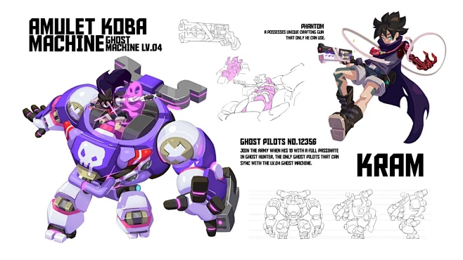 Ghost X Machine图片_J角色：赛博/电玩/机能图片素材-花瓣网