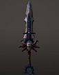 Blizzard, World of Warcraft Sword :Stuart Grayson Post 3D Prop Artist