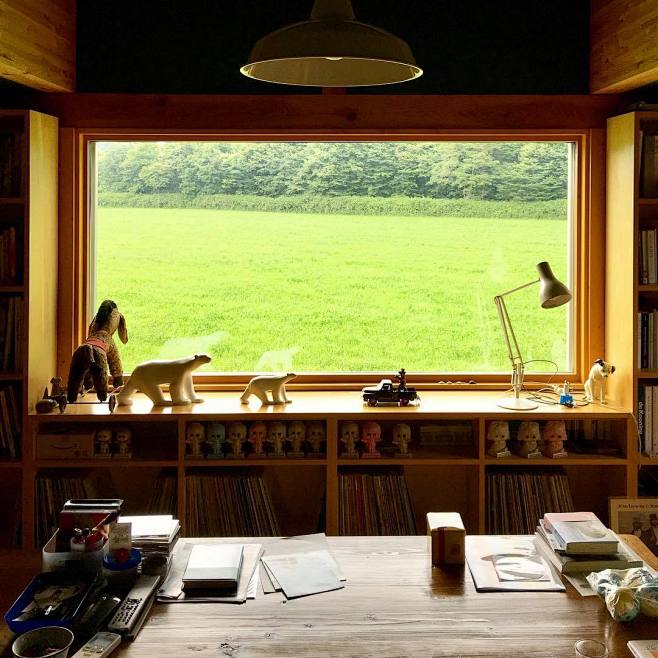 奈良美智工作室四季窗景