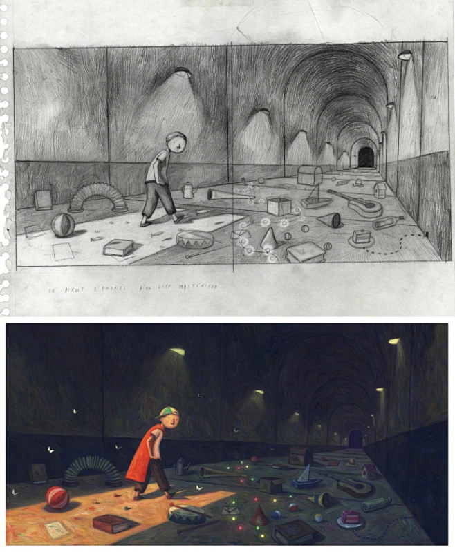 被这些插画作品暖到了 作者：Marc Majewski（behance.net/majewskimarc）-花瓣网