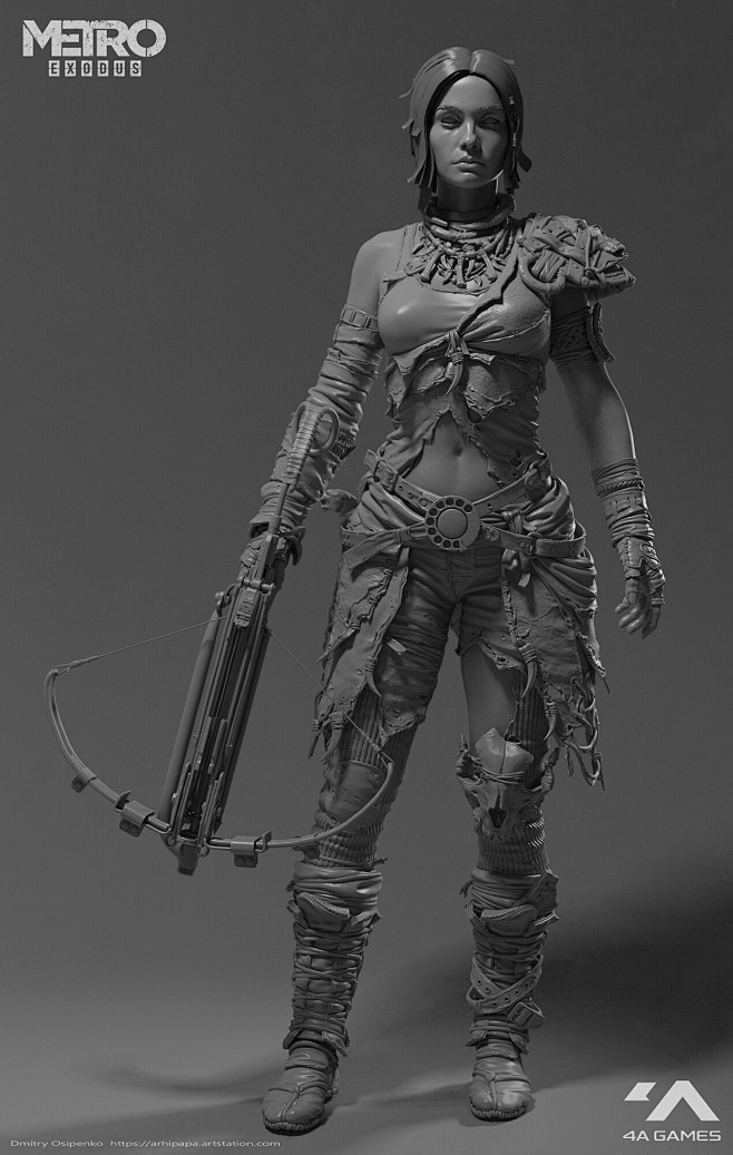 Metro Exodus Forest child Olga hipo