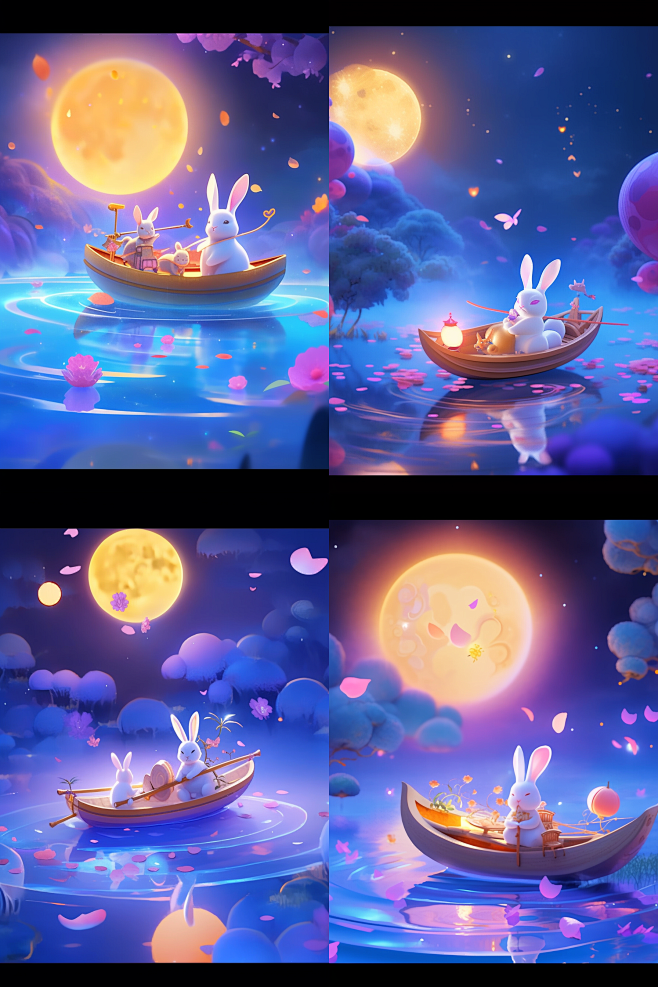 bunnyygao_Chinese_traditional_festival_Mid-Autumn_Festival_moon ...