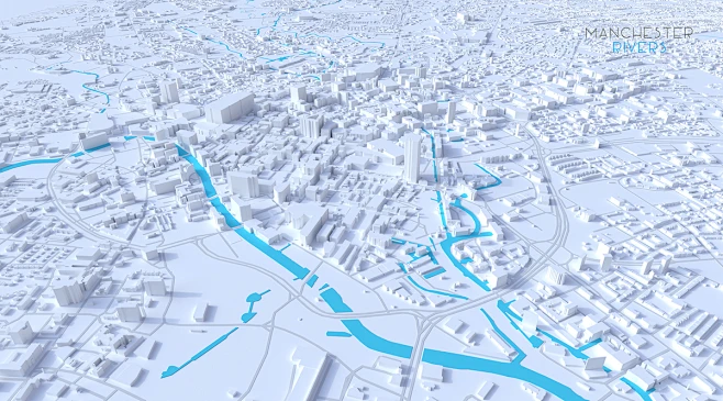 City / Town Map Art : My first foray into 3D map art using dedicated 3d ...