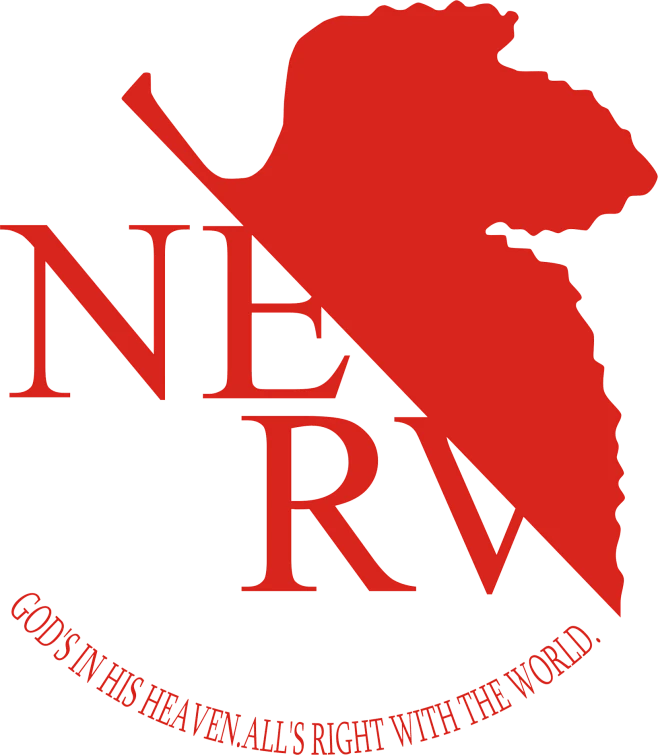 LOGO#EVA#新世纪福音战士#NERV#-花瓣网
