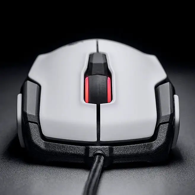 Roccat Mouse Kova AIMO - White : 7,000dpi optical sensor with overdrive ...