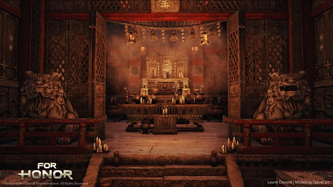 For Honor - Temple Garden, Laurie Durand : *I repost my old work on ...