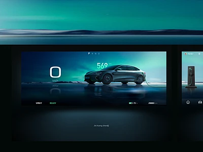 HMI conceptual design(BYD)instrument-花瓣网