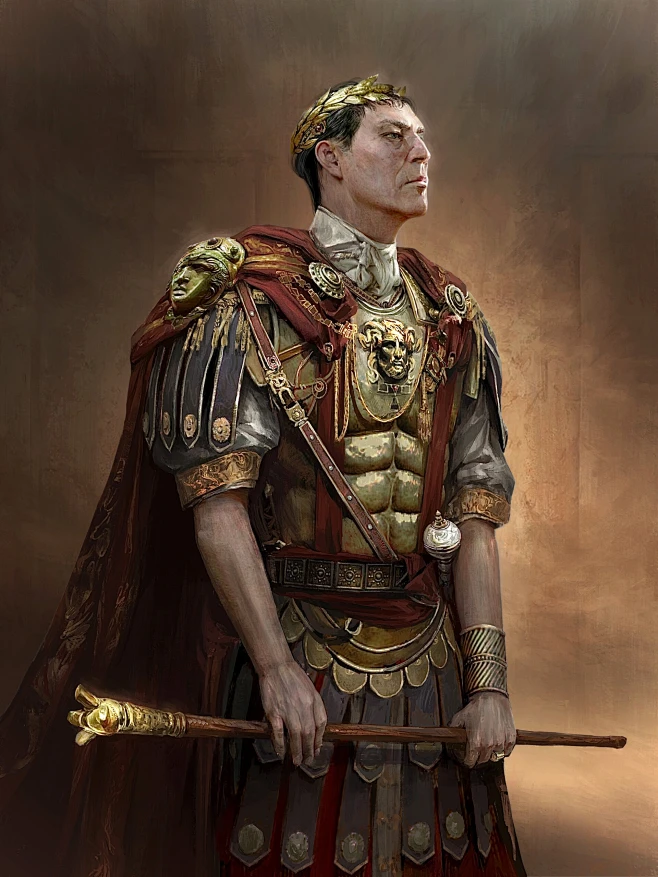 Caesar, Will Gan : Caesar by Will Gan on ArtStation.-花瓣网
