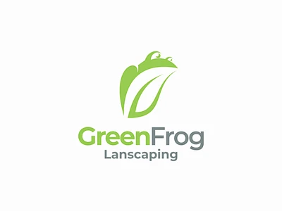 FROG + LEAF ux ui vector inspiration graphic brand branding logo illustration design-花瓣网