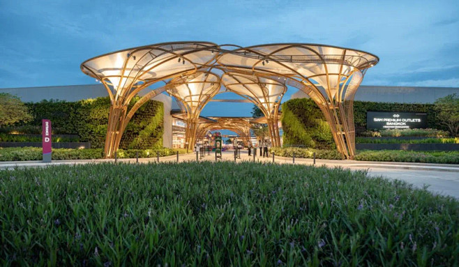 Project name:Siam Premium Outlets BangkokCompany name:Landscape ...