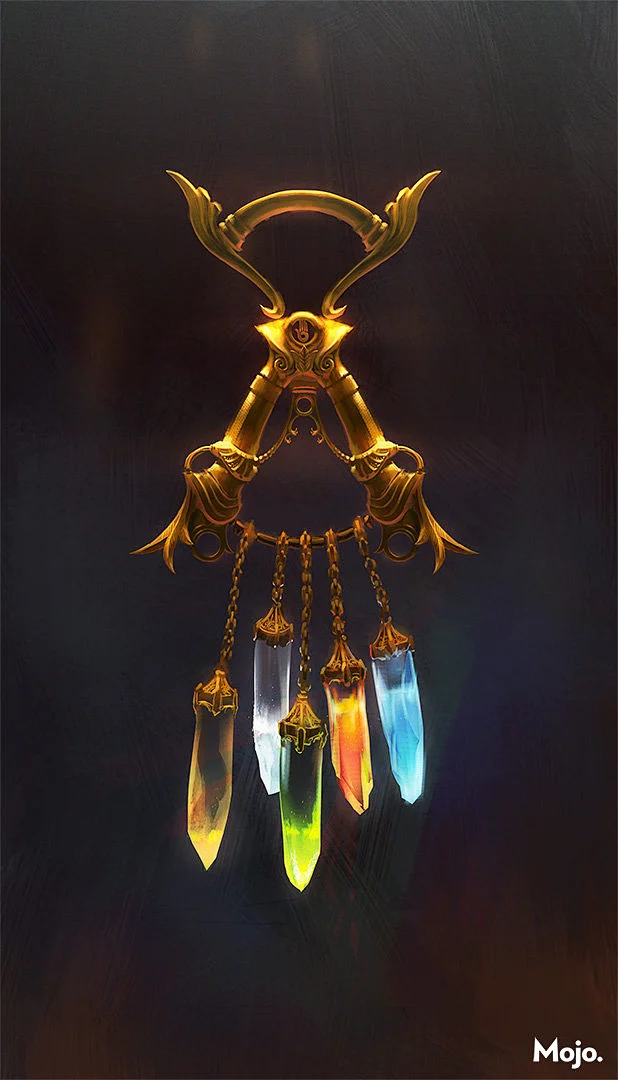 #饰品# #魔幻#Crystal Carrier Item, Joshua Eiten : Concept art for an item ...