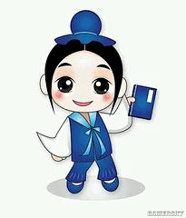 卡通小书童背景图片_360图片-花瓣网
