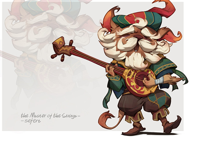 old bard and young bard