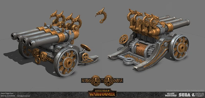 Total War: Warhammer, Michal Gutowski : I did some concepts and 3d ...
