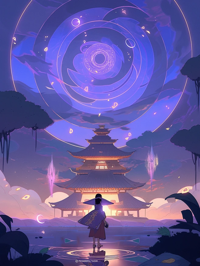 poorking_Chinese_style_magic_circle_starry_sky_7e70d88f-821f-4662-8940 ...