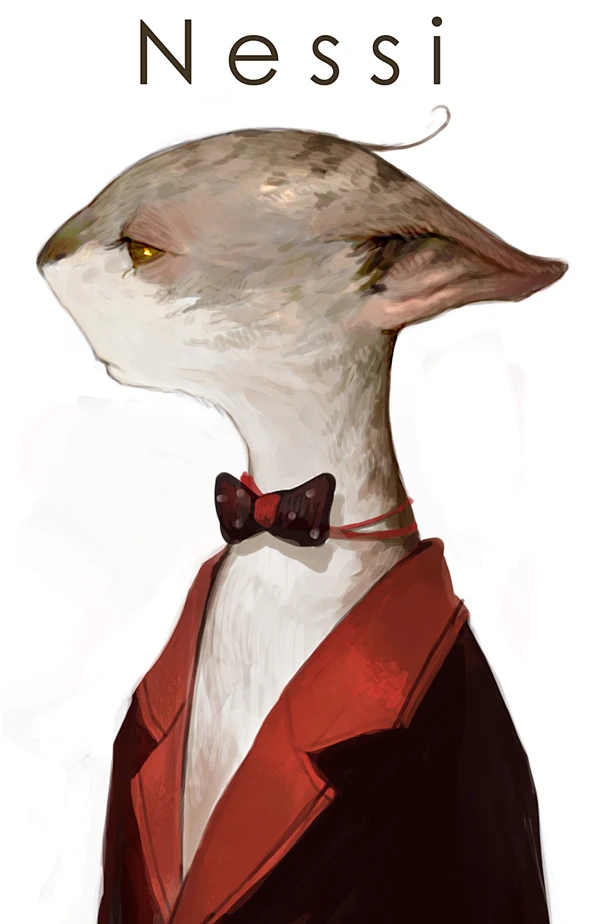 韩国nessi 作品集（167P） - 原画插画 CGINK美术资源网-花瓣网