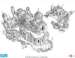 Townhall and towers - Profane, Tiago Sousa : Some townhall and towers ...