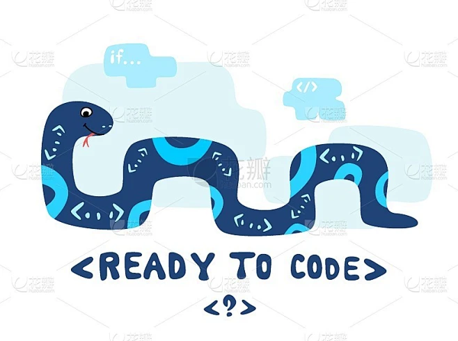 Python代码语言符号。编程、编码和开发的概念。素材 花瓣网 8523