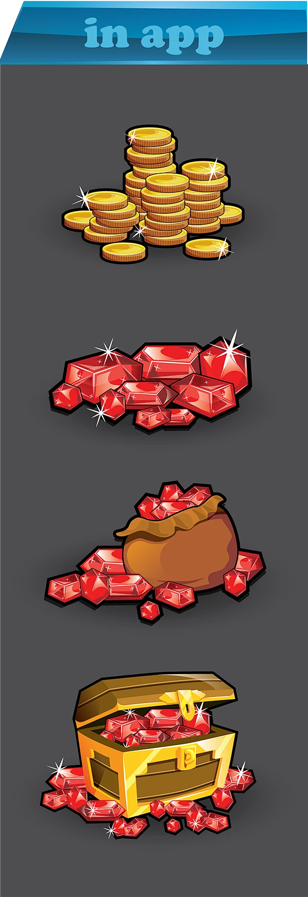 UI Design Elements : UI design done for a Tower defense game. -花瓣网