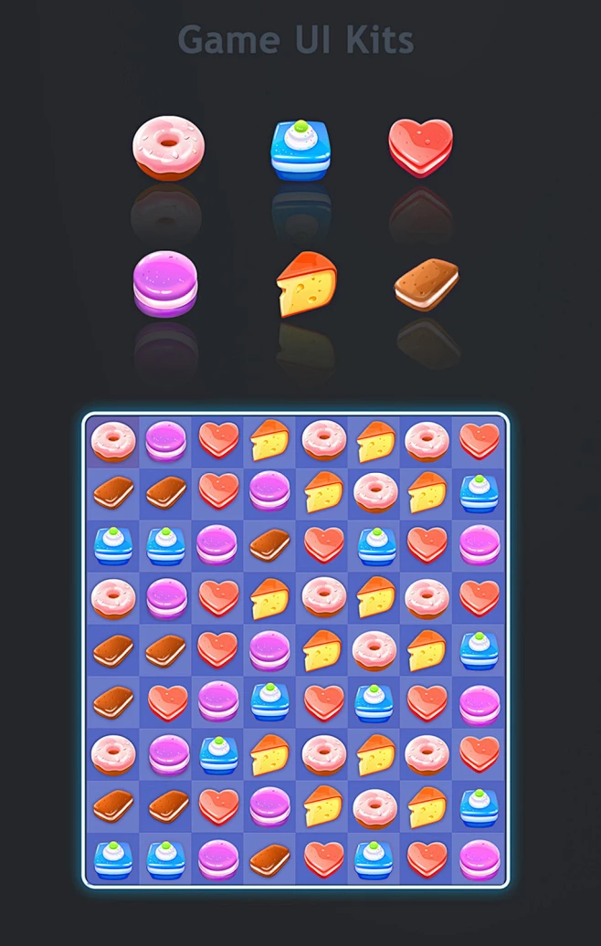 Game UI Kits-花瓣网