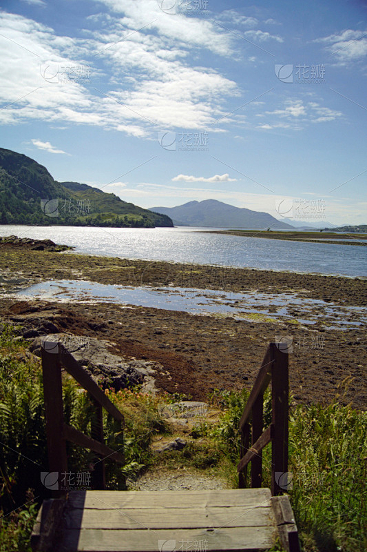 Eilean Donan Castle is a lowland castle near Dornie, a small village in Scotland. The name ...