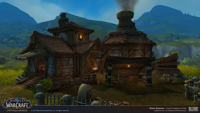 The Blacksmith Area-花瓣网