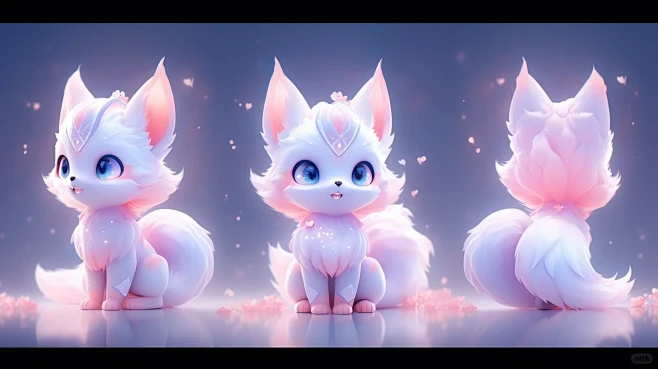 Midjourney| IP三视图-花瓣网