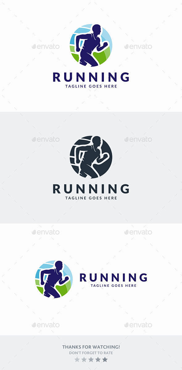 健身跑步——人类标志模板Fitness Running - Humans Logo Templates运动员,运动员,田径、慈善、跨国家,运动 ...