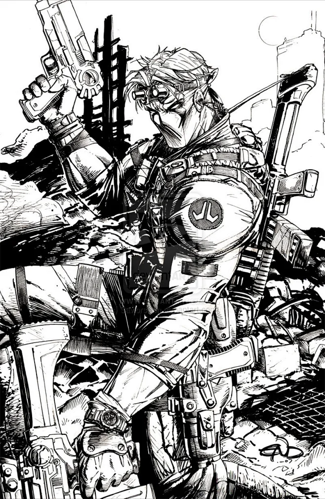 GRIFTER by SaviorsSon on deviantART图片_X-线条图片素材-花瓣网