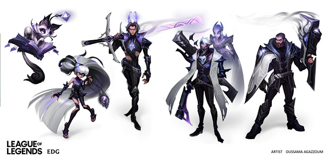 EDG skins Explorations