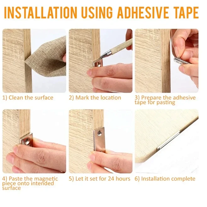 [Super] [ 10PCS Pack ] Cabinet Door Invisible Magnet / Magnet Pintu ...