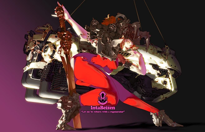 Scrap Metal Girls #04 - IntaBeizen-花瓣网