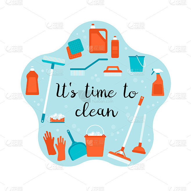 It's time to clean.