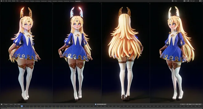 超厉害的3D设计师 chang-gon shin-CG角色-3D作品,角色参考,角色赏析,3D参考,微元素 - 角色参考,角色赏析,3D参考,可视化,脚本,节点,PlayMaker ...