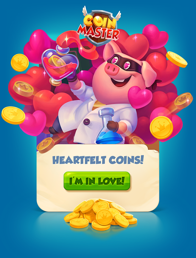 Coin Master Free Rewards for Monday 25th July 2022