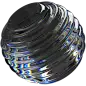 Sphere Ripple 3D Icon-花瓣网