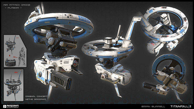 Thermite Launcher - Titanfall 2, Brian Burrell : Art Director: Joel ...