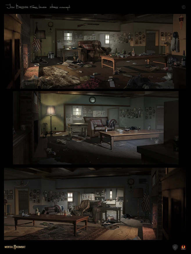 Mortal Kombat 11, Yaroslav Odnorogov : Cinematic concept of Jax Briggs ...