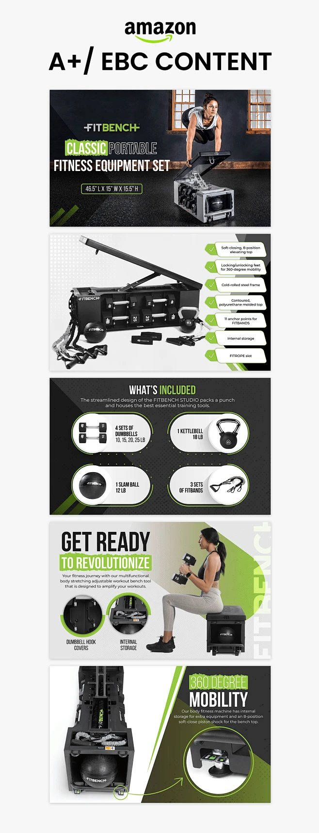 AMAZON LISTING IMAGES AND A+/EBC CONTENT :: Behance-花瓣网