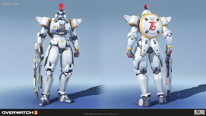 Overwatch 2 - Soldier: 76 Tallgeese (Gundam Wing Collaboration Skin)-花瓣网