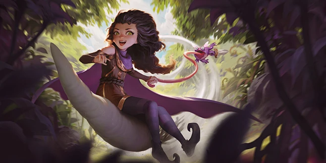 {游戏系列}美国RUNETERRA符文传说（UI,角色，场景）-花瓣网