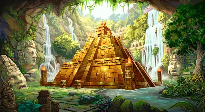 Golden Temple-花瓣网
