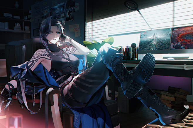 #女の子 卓娅 - 阿戈魔AGM的插画